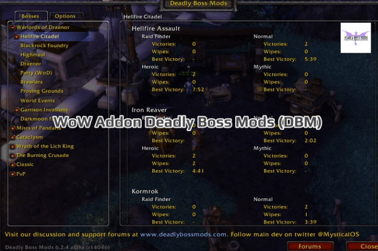 WoW Addon Deadly Boss Mods (DBM) – SmartPlaying.de